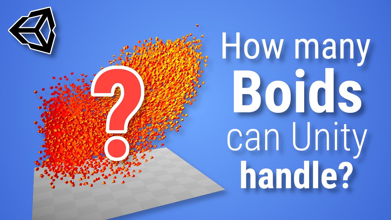 How Many Boids Can Unity Handle Ecs Dots Youtube