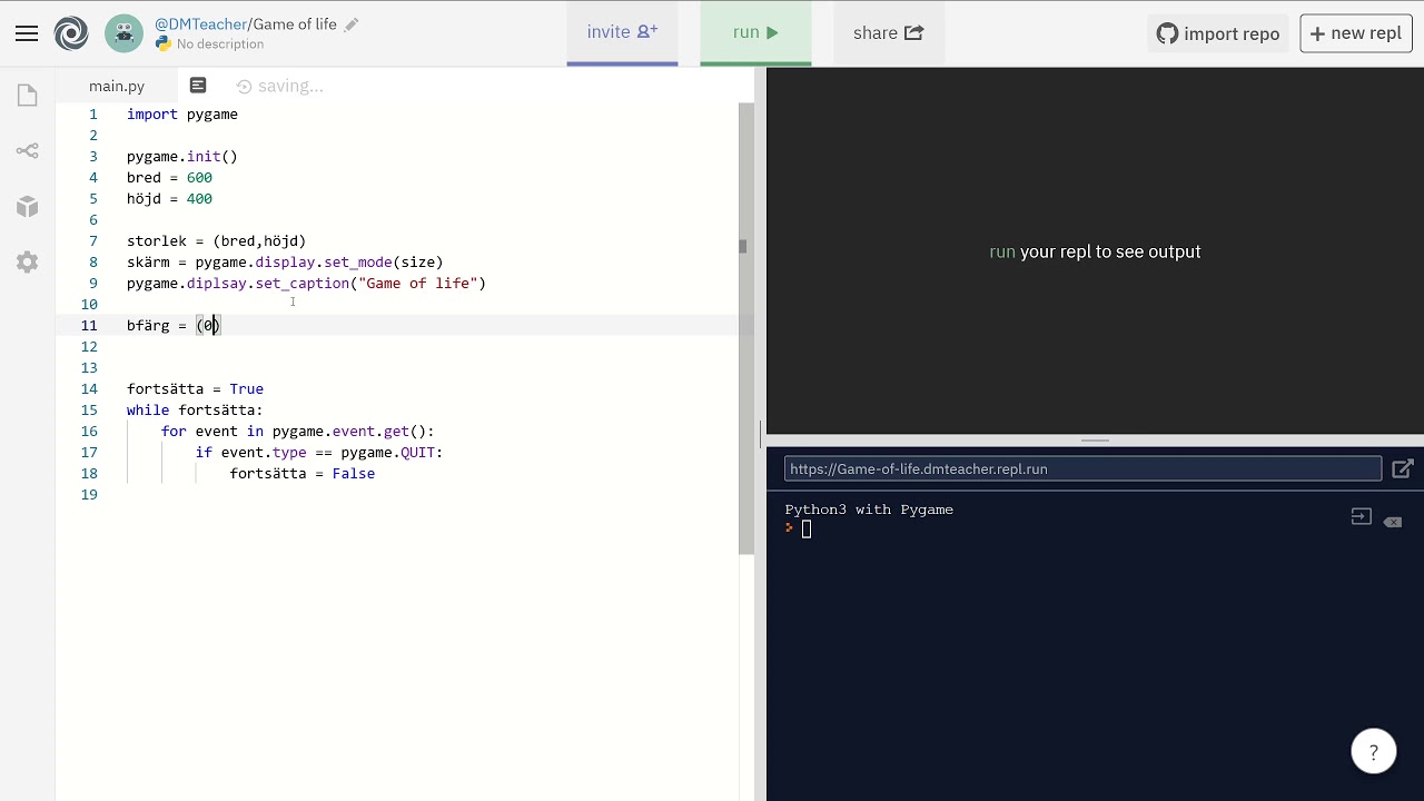 Game Of Life Python Code Mumustorage