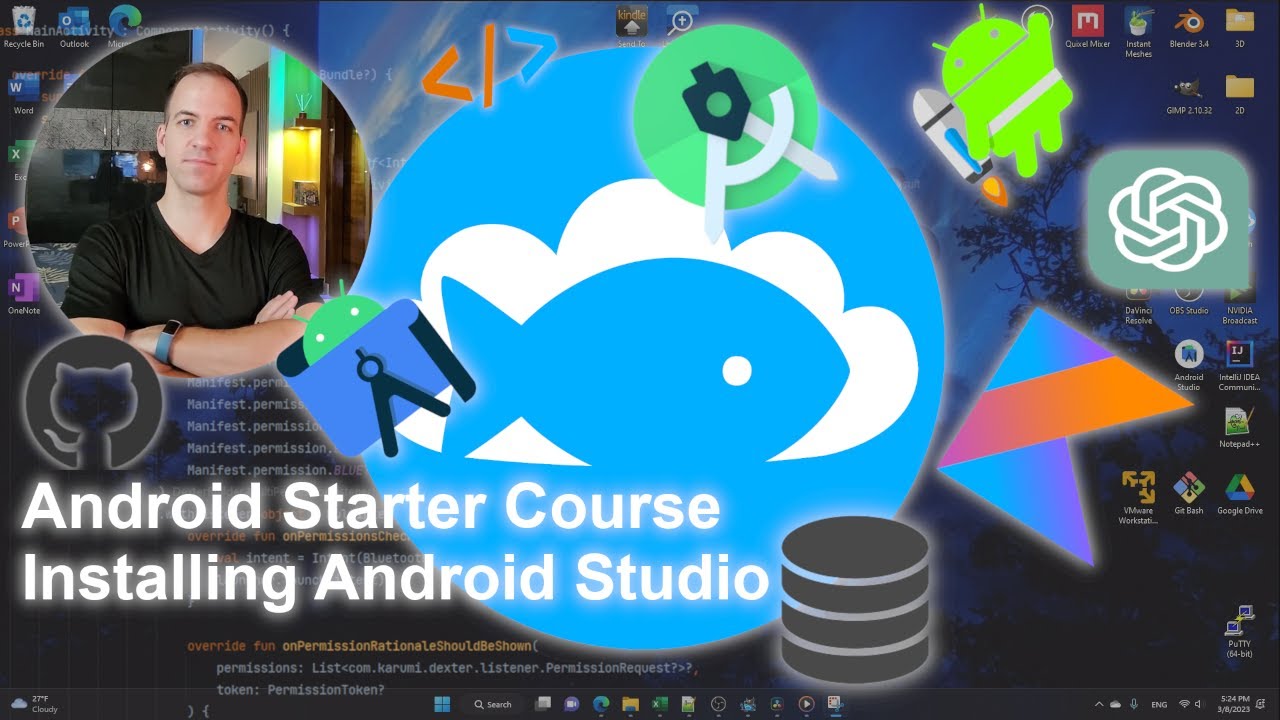 1 Installing Android Studio Youtube