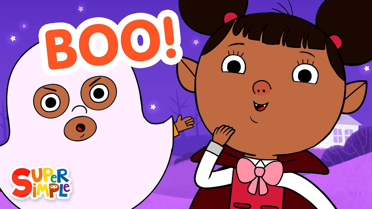 Toodly Doodly Boo Halloween Song For Kids Super Simple Songs Youtube
