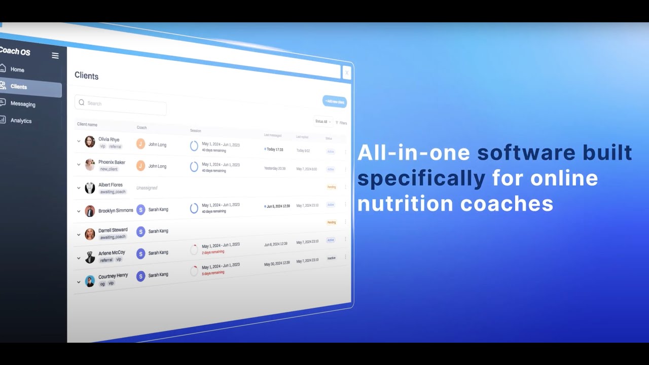 Introducing Coach Os Youtube