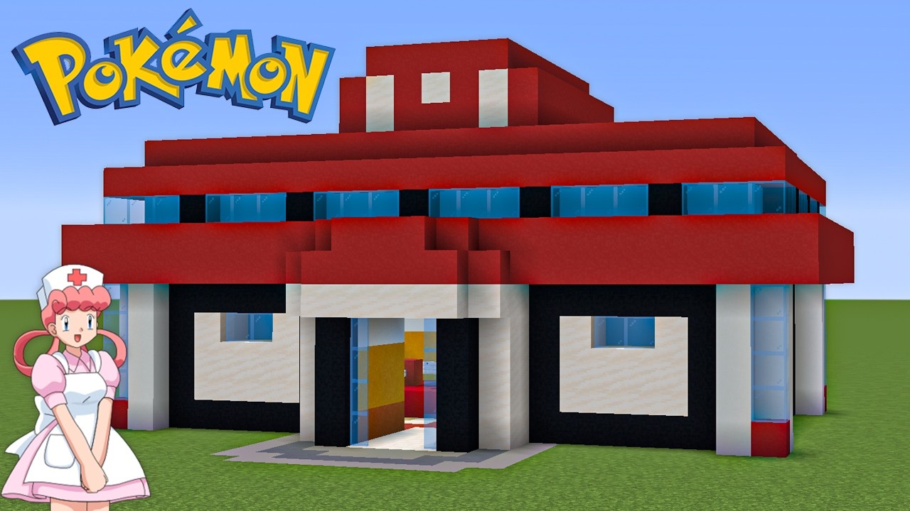 Centro Pokemon Minecraft Dentro Minecraft Tutorial How To Make A