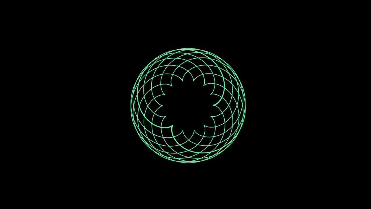 Epitrochoid With Python 60fps D Youtube