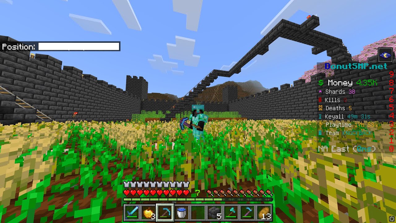 Minecraft Donut Smp Farm Expansion Youtube
