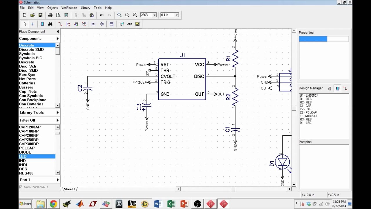 Pcb Design Using Diptrace Pt 2 Organizing Schematics Youtube