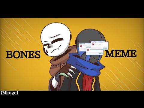 Bones Animation Meme Error And Ink Youtube