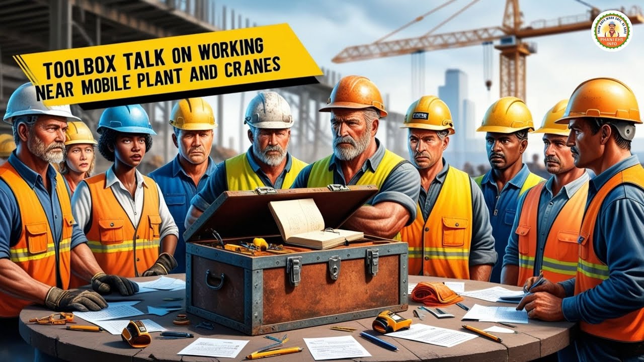 Toolbox Talk On Working Near Mobile Plant And Cranes Youtube