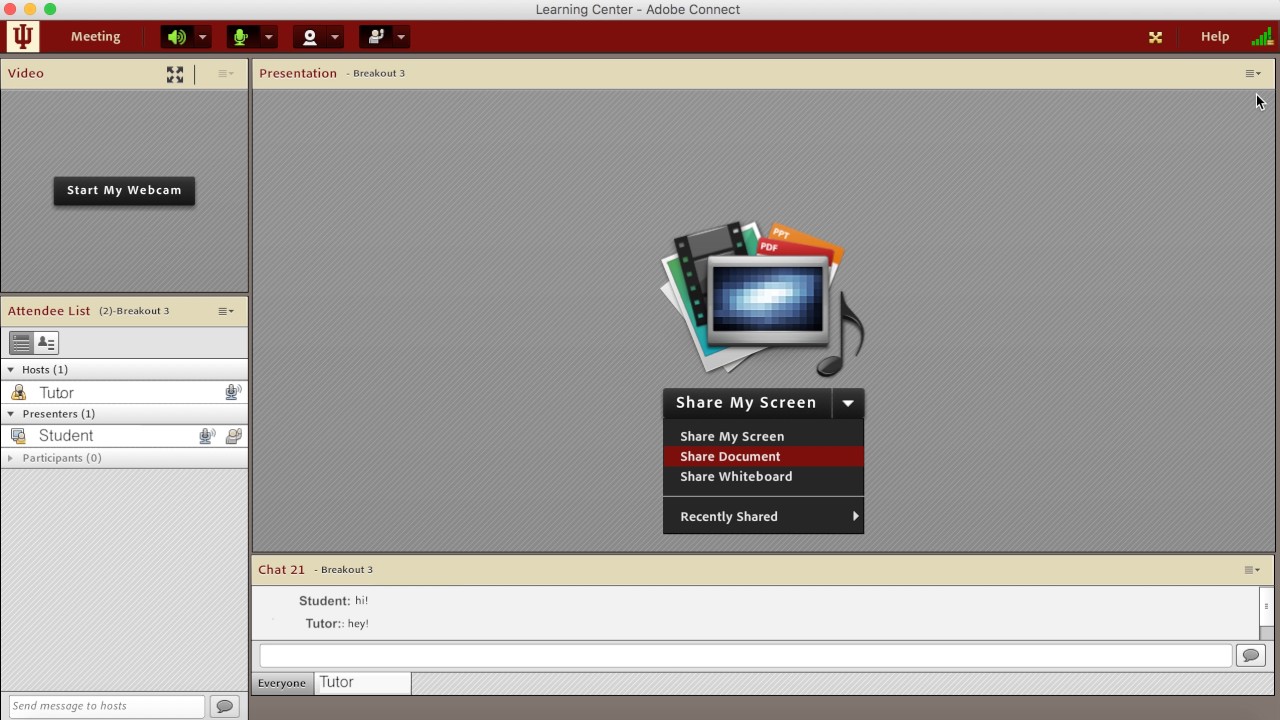 Adobe Connect Tutorial Youtube