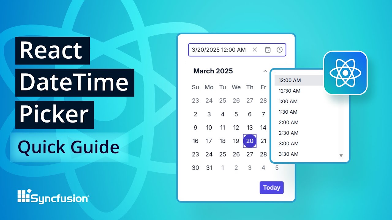 React Datetime Picker The Ultimate Feature Walkthrough Youtube