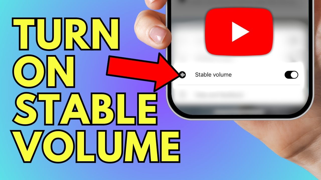 How To Turn On Stable Volume On Youtube Youtube