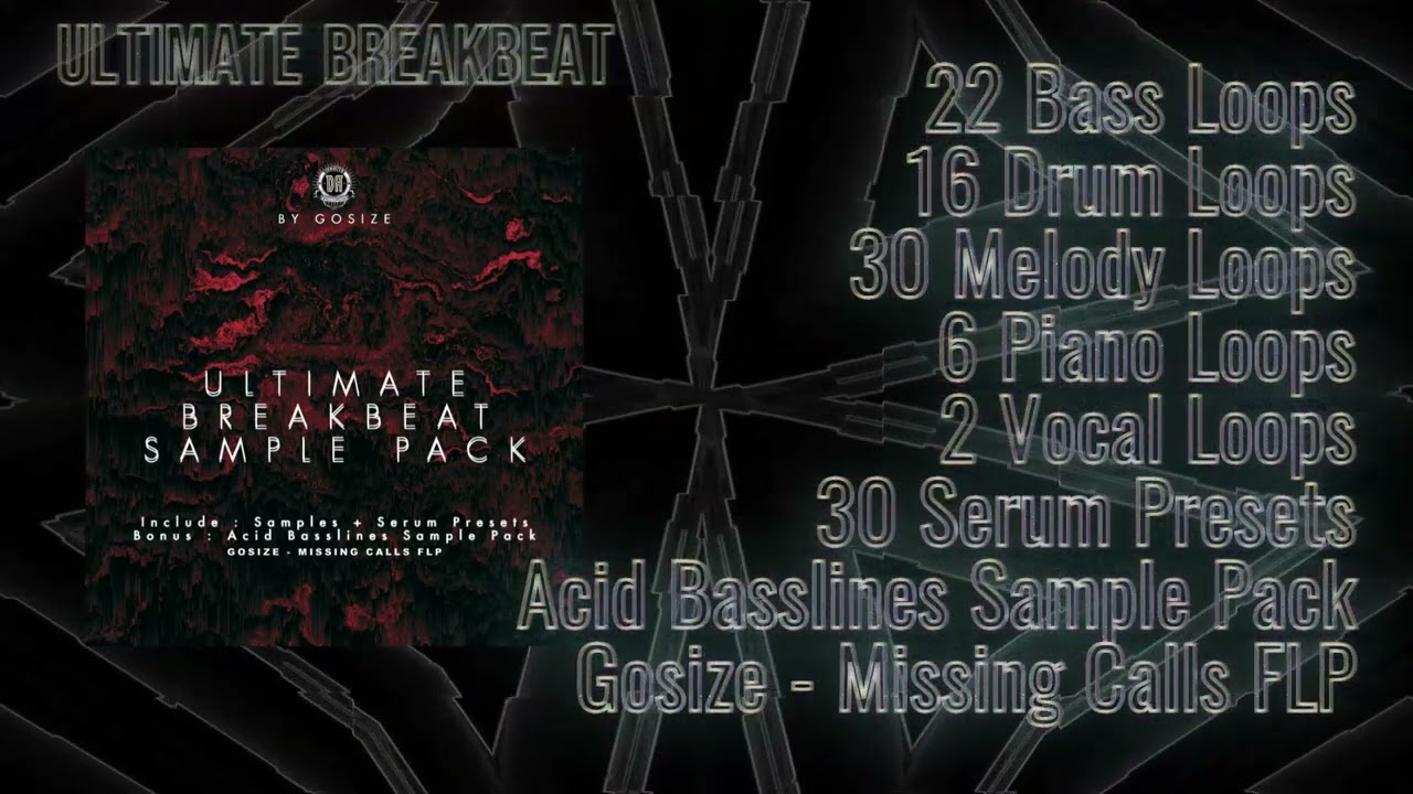 Ultimate Breakbeat Retro Sample Pack By Gosize