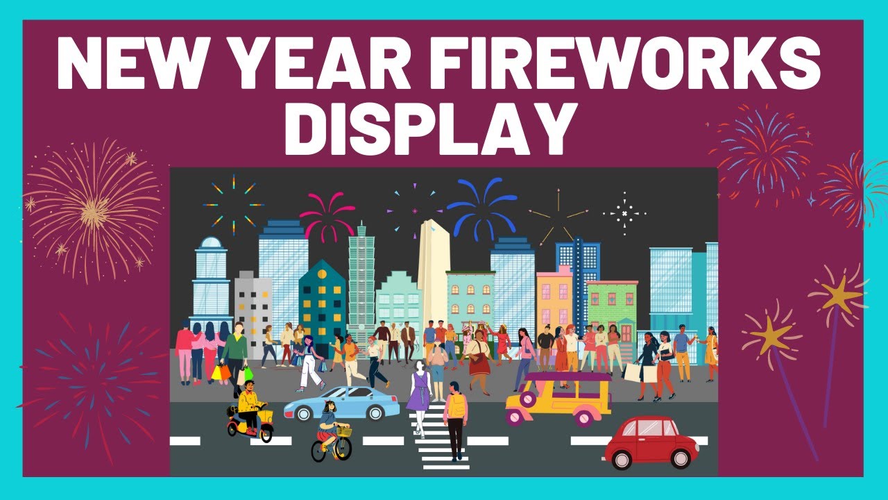 How To Make A Fireworks Display In Canva Youtube