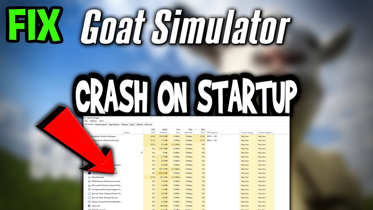 Goat Simulator How To Fix Crash On Startup Complete Tutorial Youtube