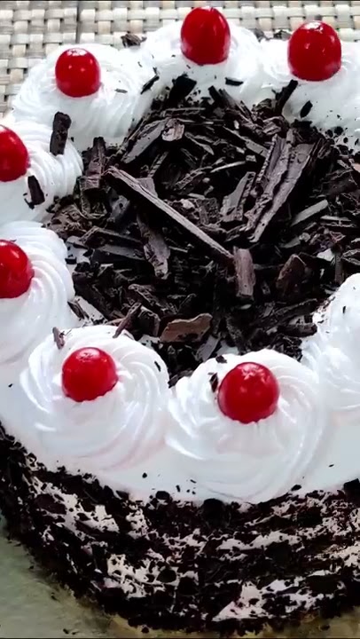 Black Forest Cake For Birthday Blackforest Birthday Cake Youtube