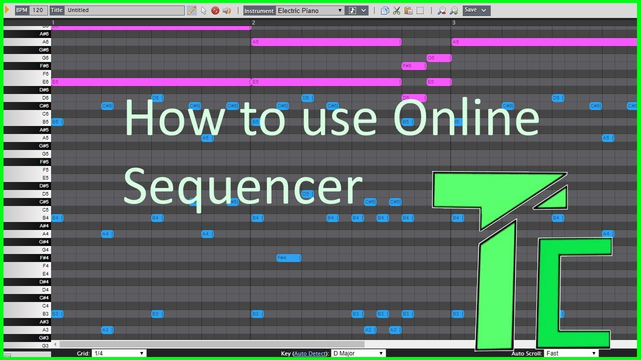 How To Use Online Sequencer Youtube