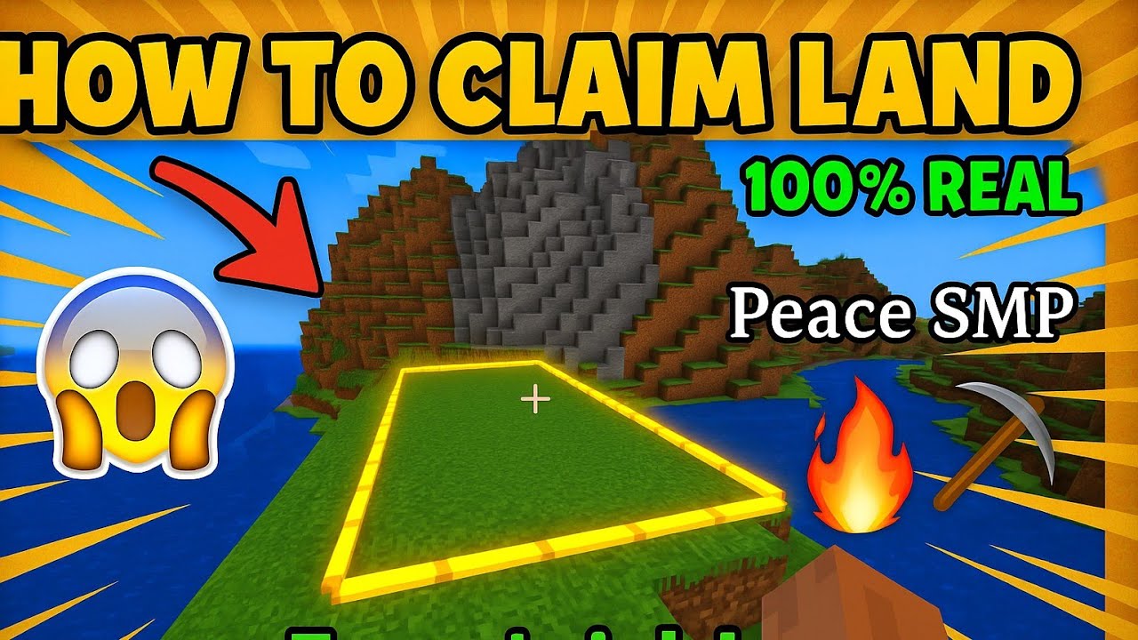 How To Claim Land In Any Minecraft Server Peace Smp Minecraft рџ ґ