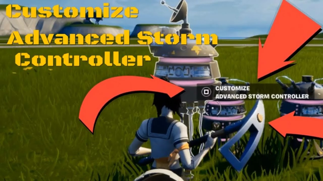How To Use An Advanced Storm Controller In Fortnite Creative Youtube