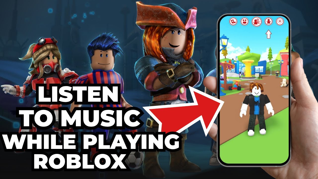 How To Listen To Music While Playing Roblox Easy Youtube