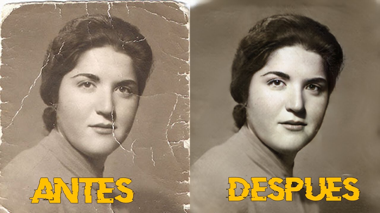 Como Reparar Fotos Antiguas Dañadas Fácil Y Rápido Con Ia Youtube