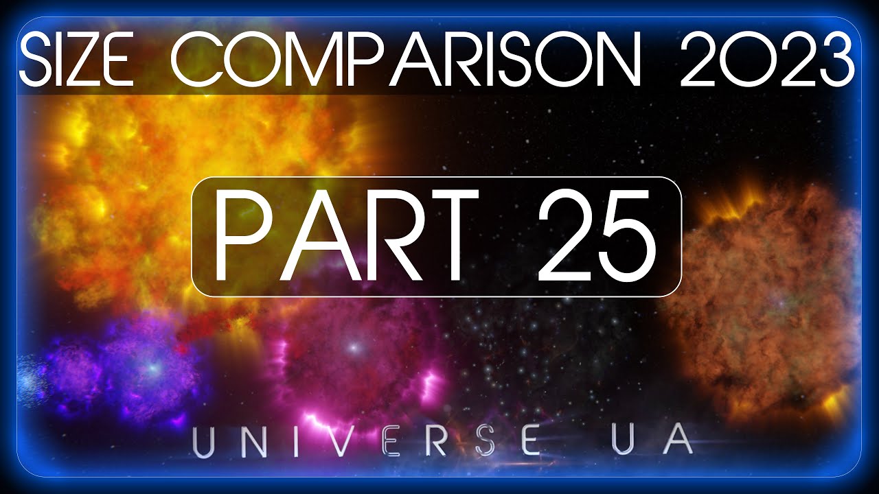 Absolute Size Comparison 2023 Part 25 4k 60fps 3d Youtube