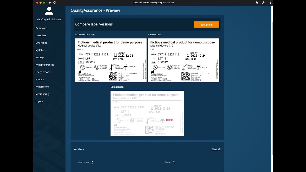 Cloudlabel Review And Publish Label Version Youtube
