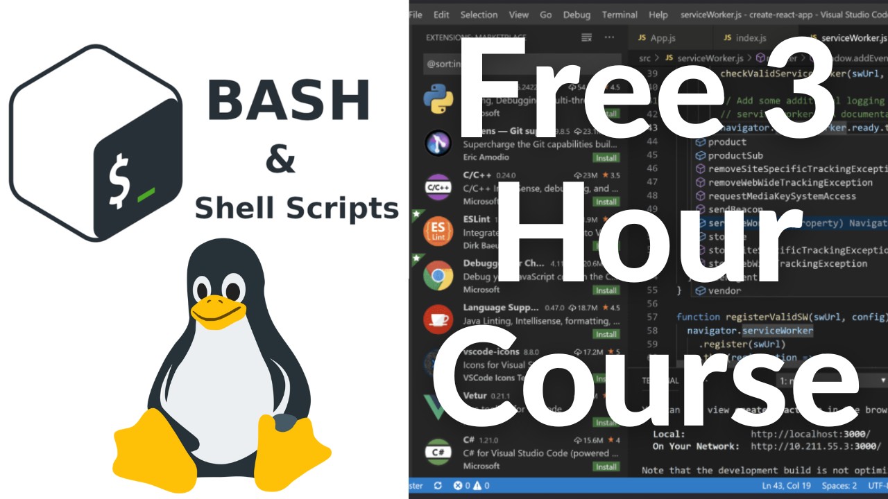 Bash Scripting Tutorial For Beginners Bash Scripting Full Course 3