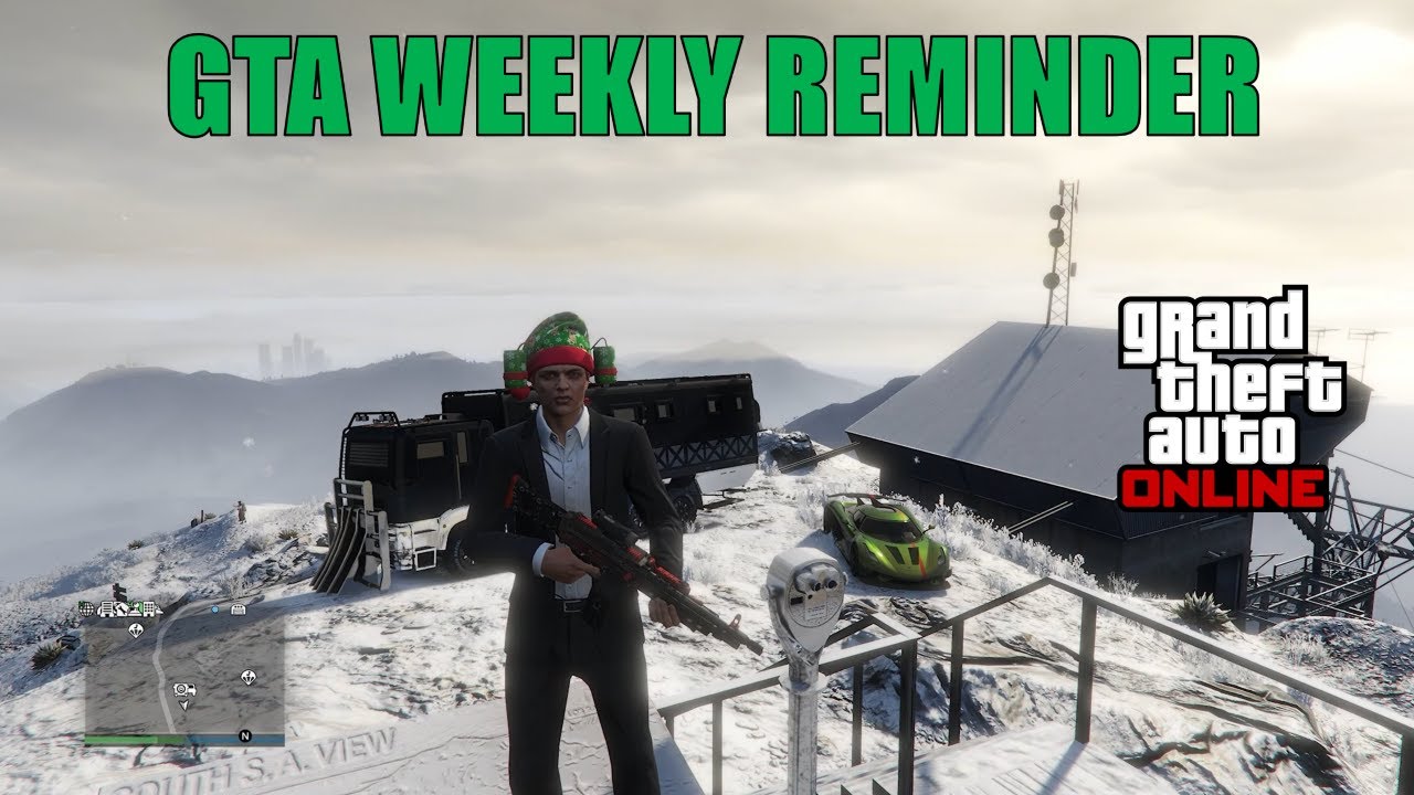 Gta Weekly Reminder Youtube