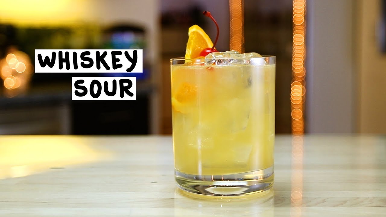 Whiskey Sour Tipsy Bartender
