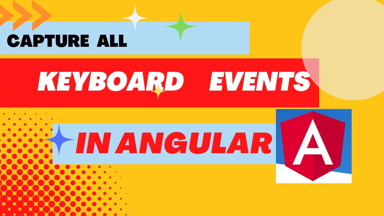 Listen For Keyboard Events In Angular Youtube