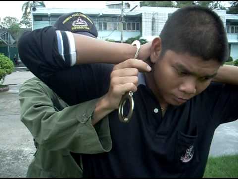 Handcuff Training Basic ฝ กไส ก ญแจม อ Avi Youtube