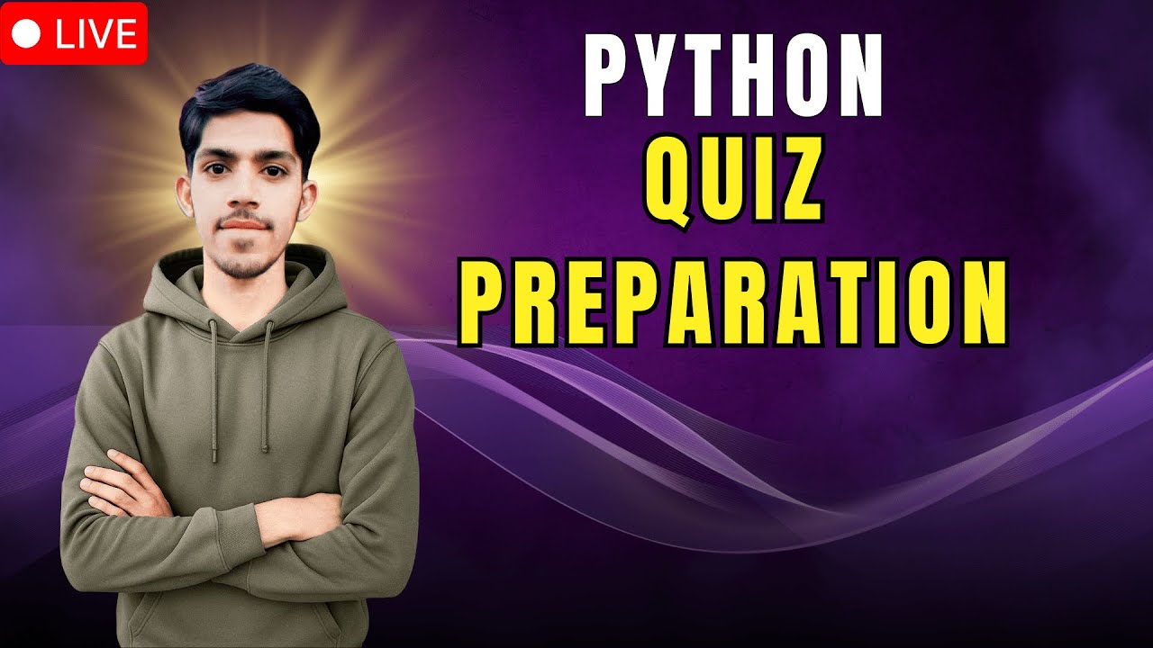 ёяыс Python Quiz Preparation Youtube