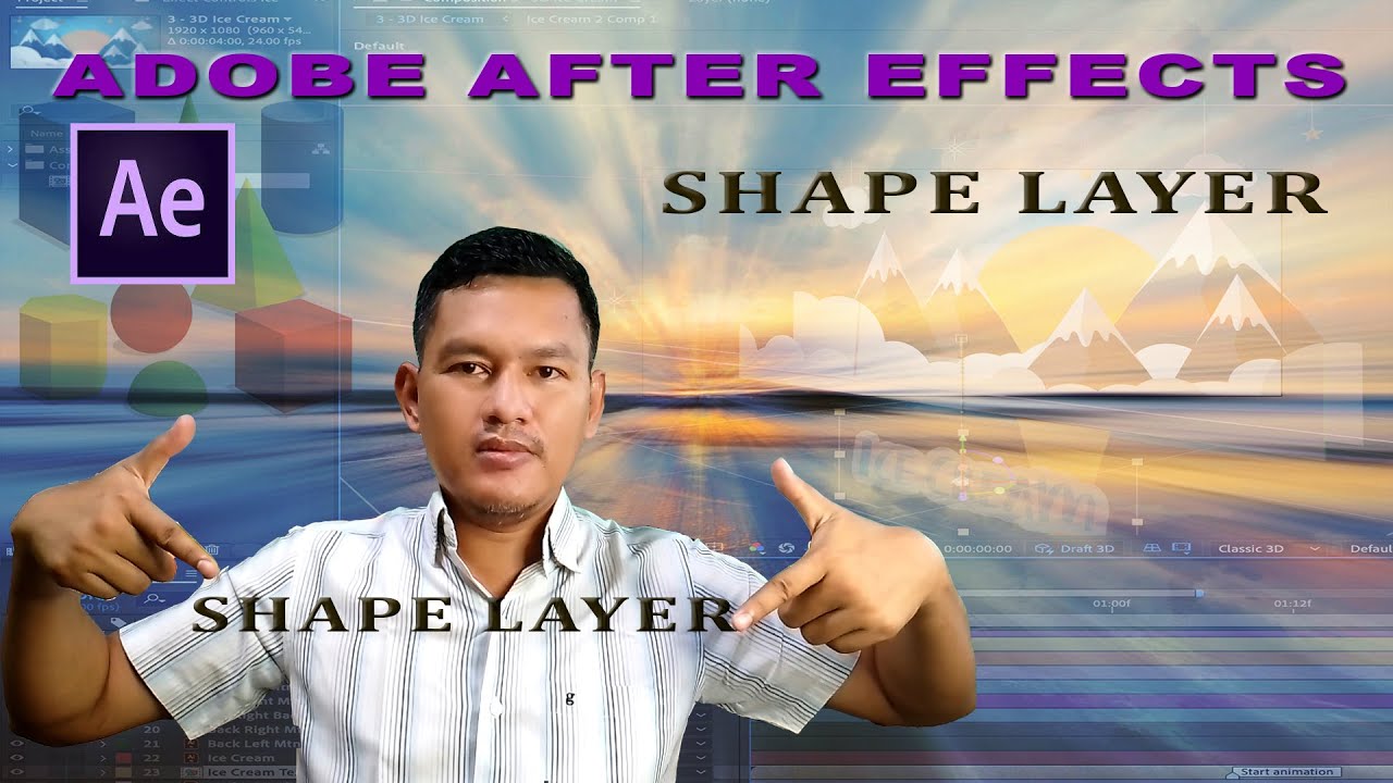 Adobe After Effects Lesson Shape Layer Youtube