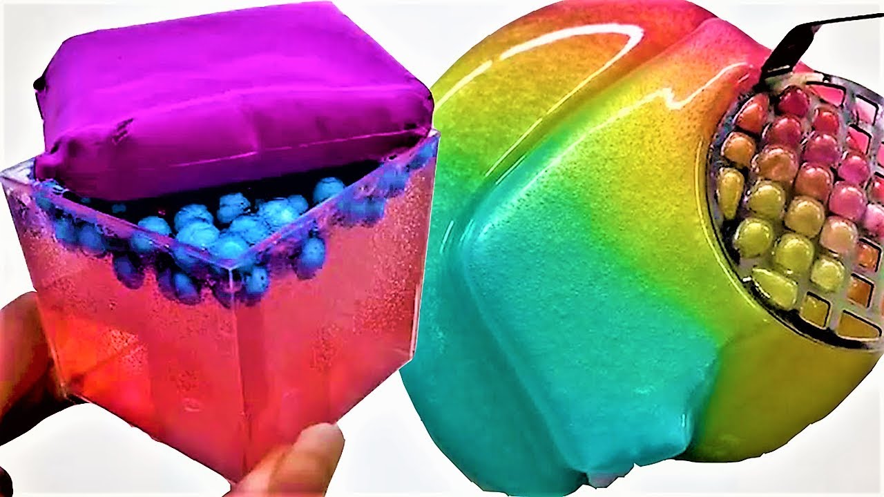 Satisfying Asmr Slime Clay Slime Mixing Youtube