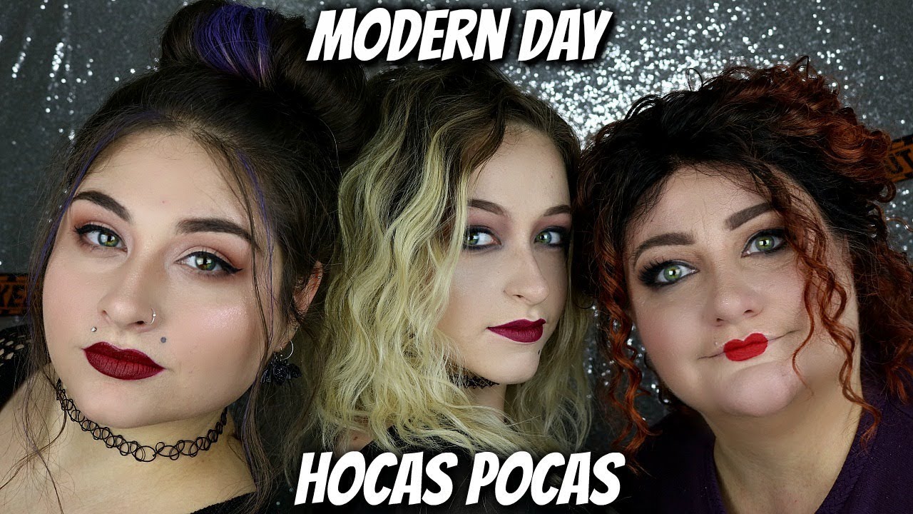 Modern Hocus Pocus Makeup The Sanderson Sisters Makeup Tutorial