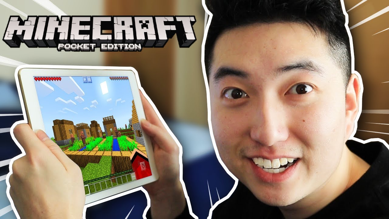 Playing Minecraft Pocket Edition After 1 Year Youtube
