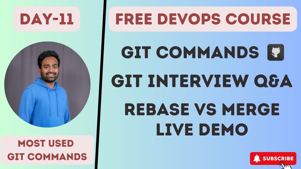 Day 11 Git Interview Q A And Commands For Devops Real World Example