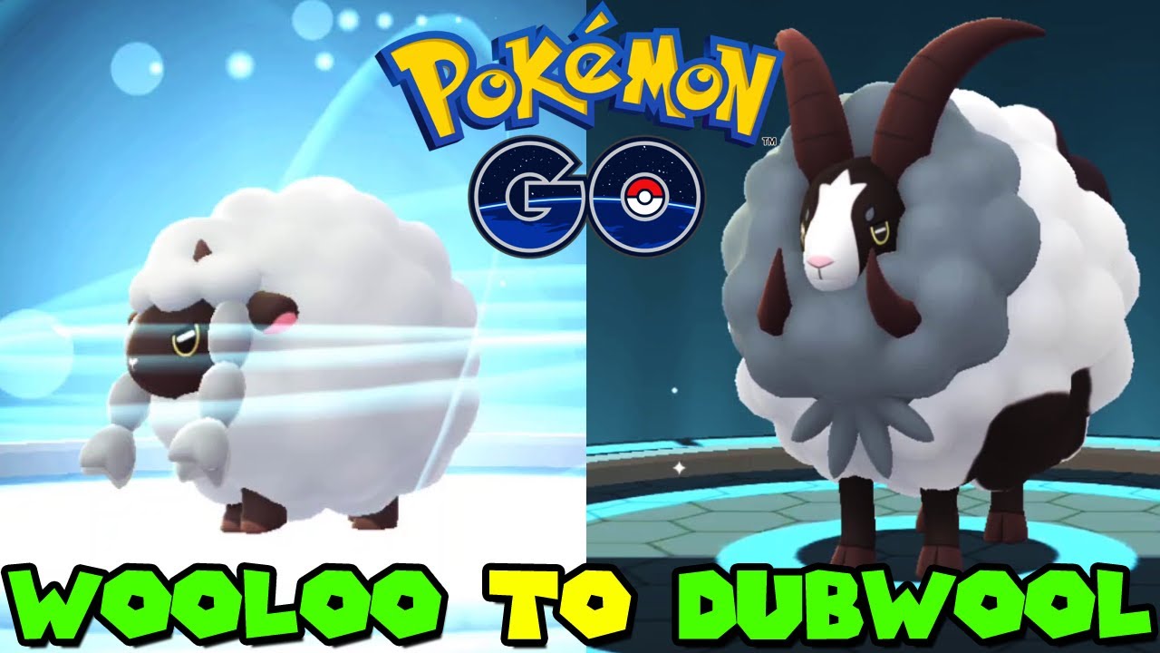Evolving Wooloo To Dubwool In Pokemon Go Youtube