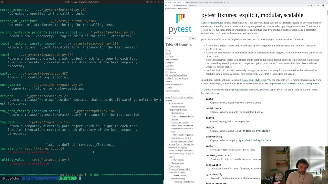 Pytest Basics Test Fixtures Youtube