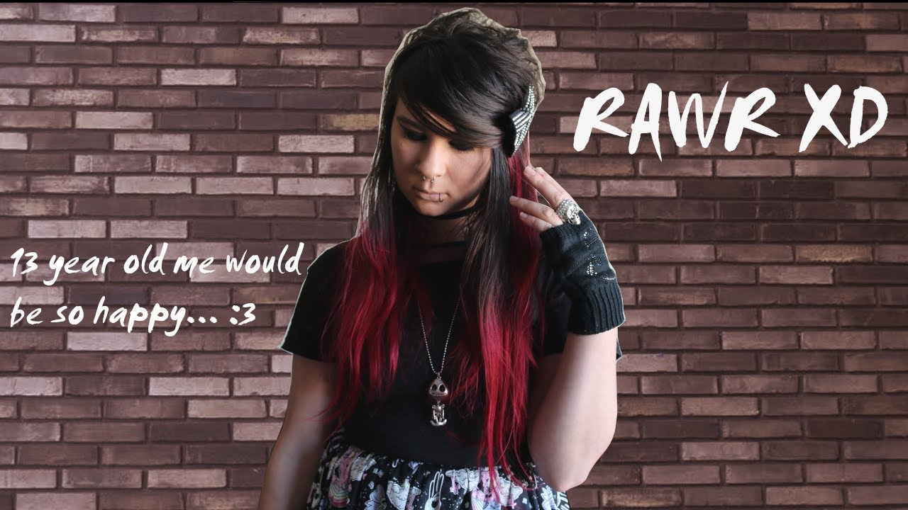 Emo Scene Transformation Rawr Youtube