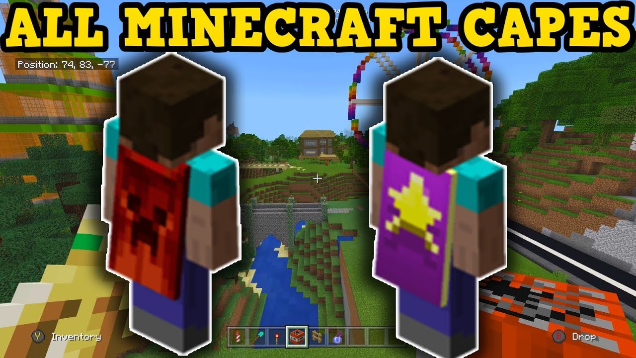 Every Minecraft Cape How You Can Earn Them Youtube