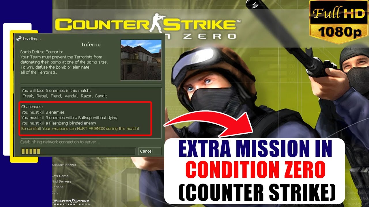 Counter Strike Condition Zero Hd Gameplay In 1920x1080 Resolution