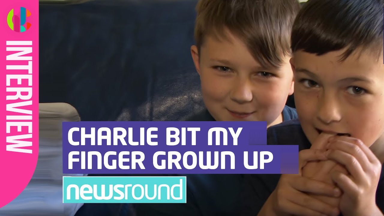 What Was The Charlie Bit My Finger Video Newsround Youtube