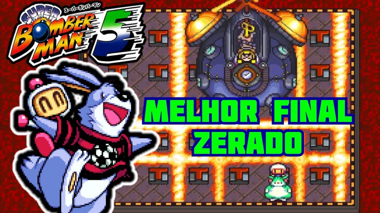 Super Bomberman 5 Zerado Com Melhor Final Tem Canguru Do Flamengo