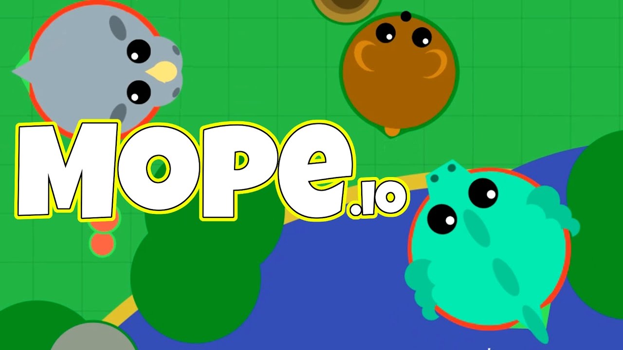 Mope Io The Mighty Bear Mope Io Gameplay Brand New Mope Io Game
