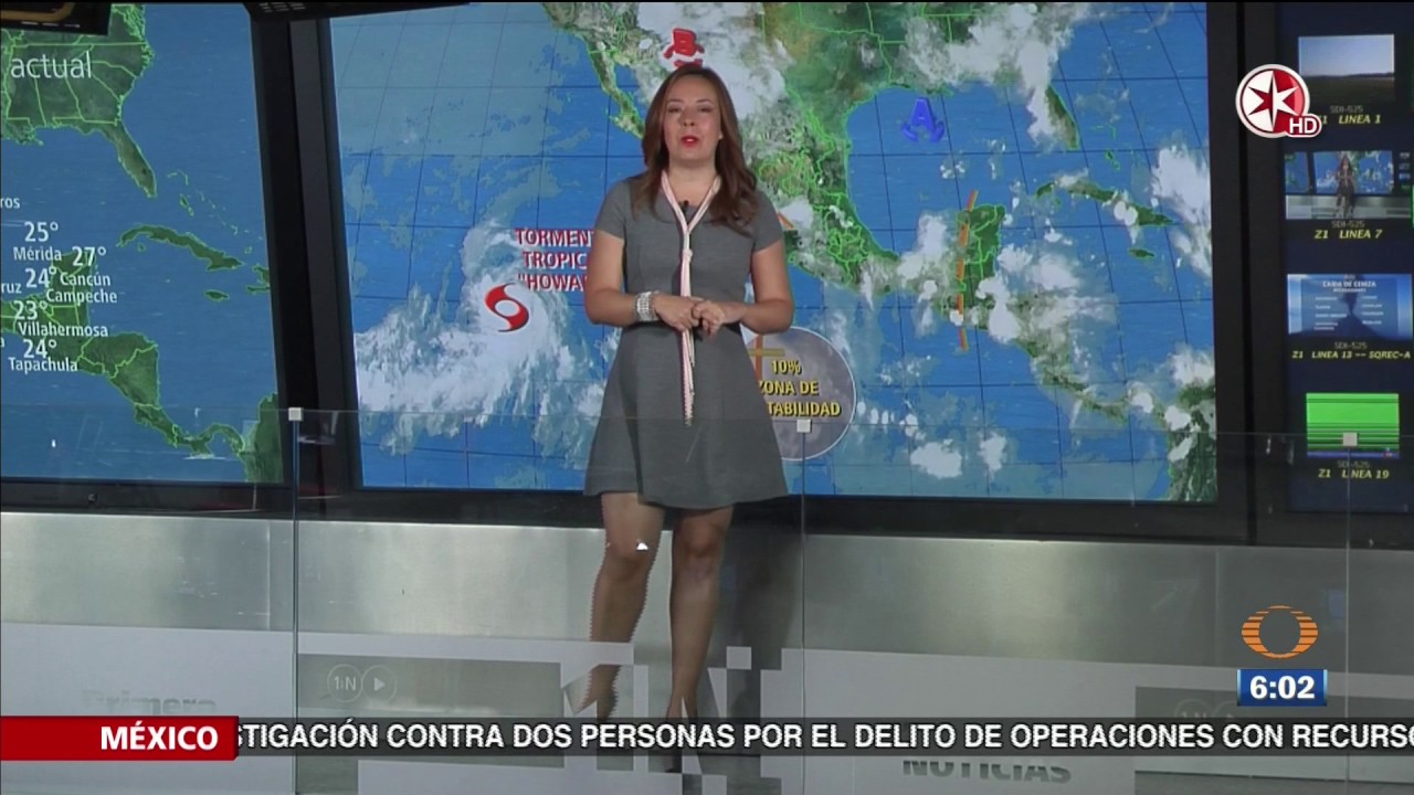 Raquel Mendez La Señora Del Clima Youtube