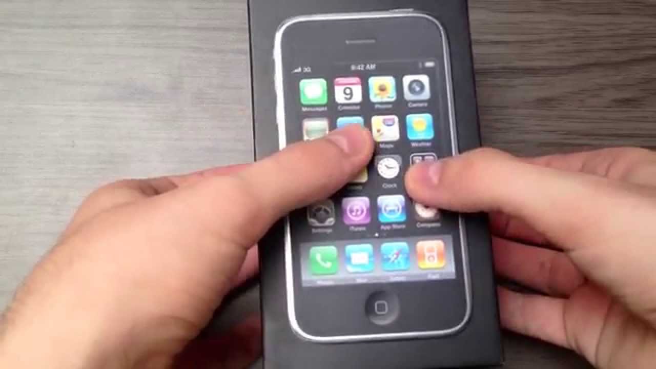 Iphone 3gs Unboxing And Tour Youtube