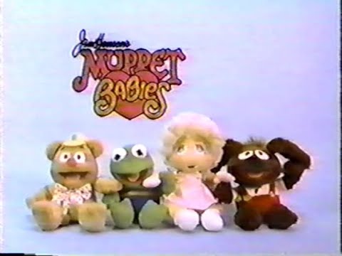 Muppet Babies Plush Dolls Commercial 1986 Hasbro Softies 80s