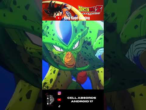 Dragonball Z Kakarot Cell Absorbs Android 17 Youtube