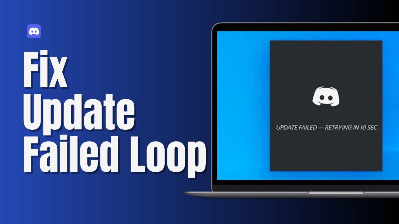 How To Fix Discord Update Failed Loop On Windows 10 11 Full Guide