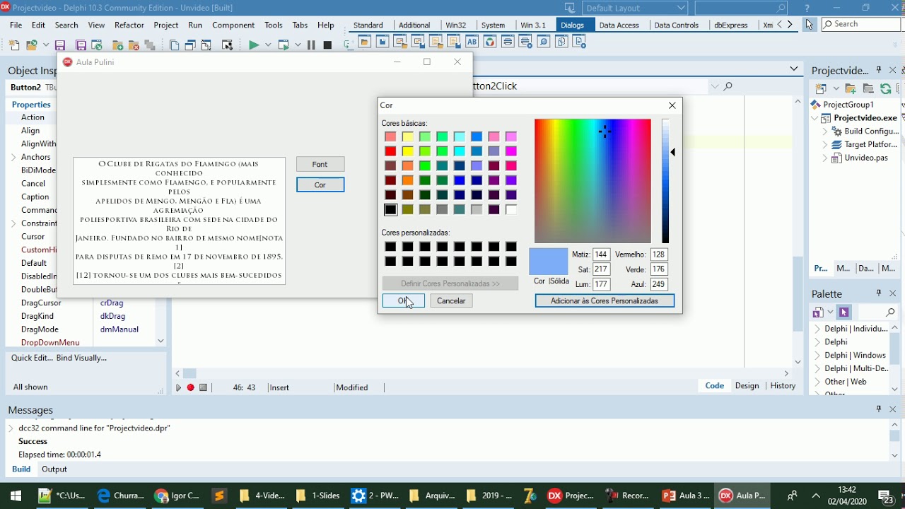 Dialogs Delphi Youtube